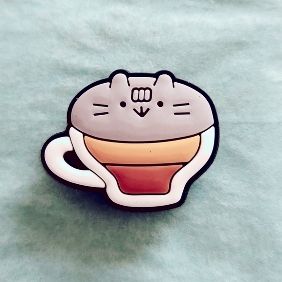 CROCS | Accessories | 75 Pusheen Coffee Cup Croc Charm | Poshmark